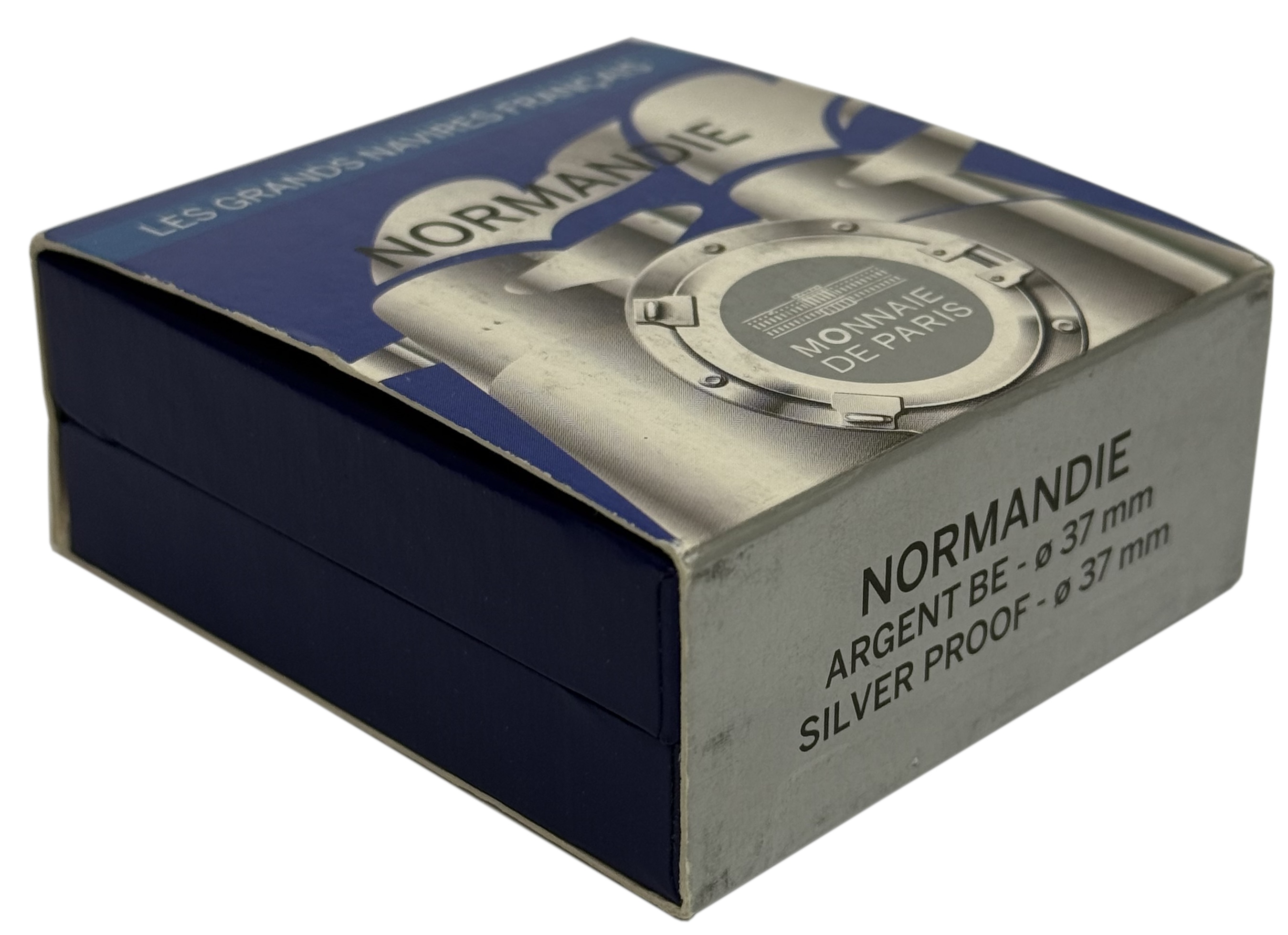 10 евро 2014 года Франция «Французские корабли — Normandie» купить в ...