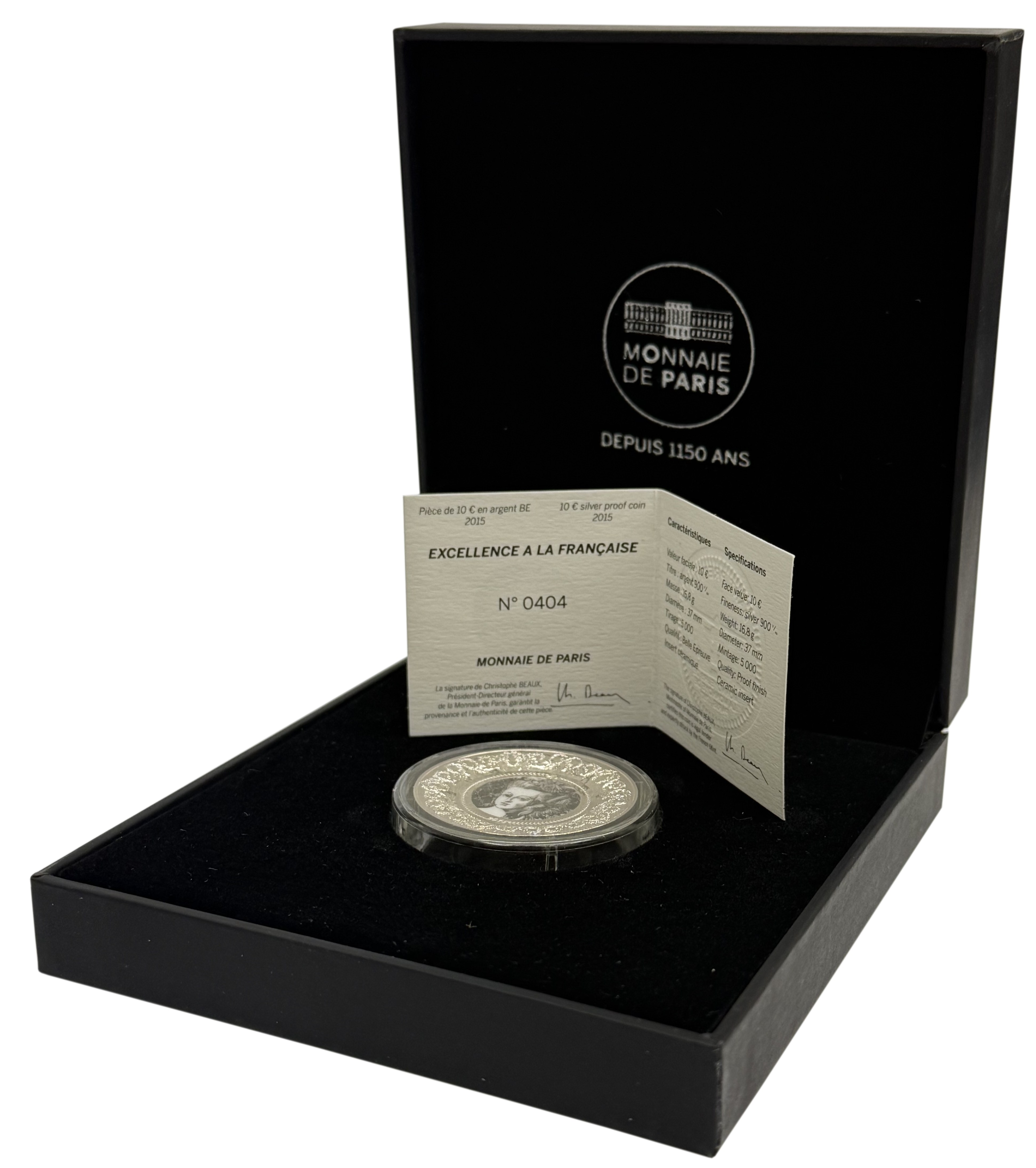 10 евро 2015 года Франция «Севрская фарфоровая мануфактура» купить в ...