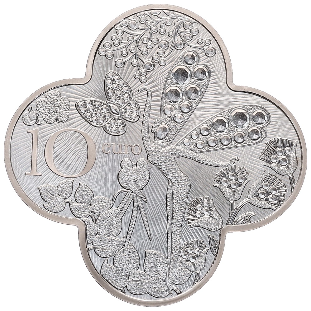 10 евро 2016 года Франция «Ювелирный Дом Van Cleef & Arpels» купить в ...